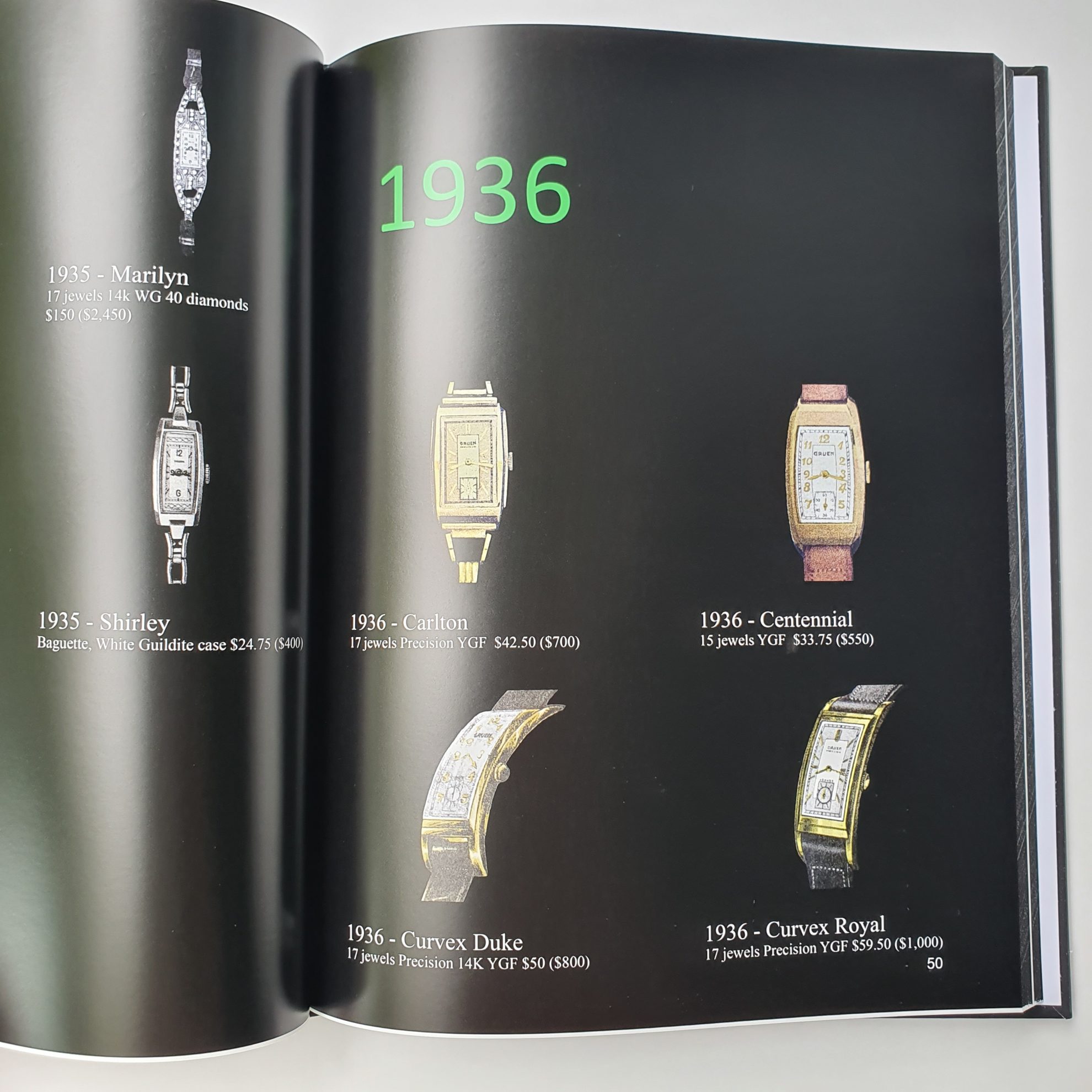 Gruen Watch Model Identification Guide Volumes 1 & 2 (Hardcover ...