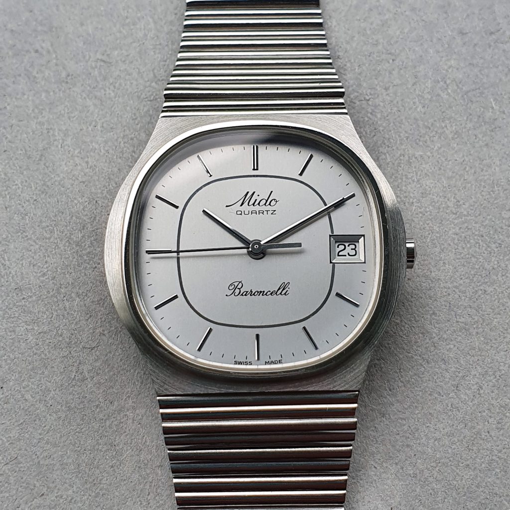 Mido Baroncelli Quartz Silver Dial Ref. 3907 – imeasuretime