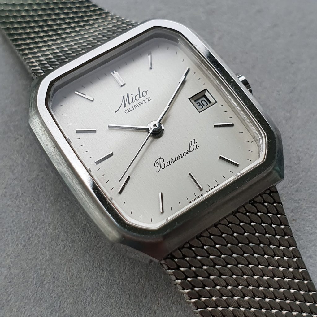 Mido Baroncelli Quartz White Dial Ref. 3404 – imeasuretime