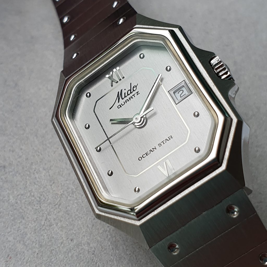 Mido Ocean Star Quartz Silver Dial Ref. 7015 – imeasuretime